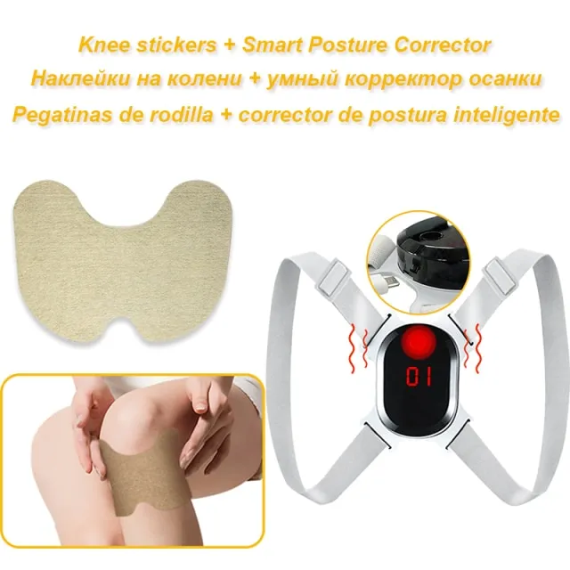 Smart sensor orthosis invisible correction belt reminder of adult and ...