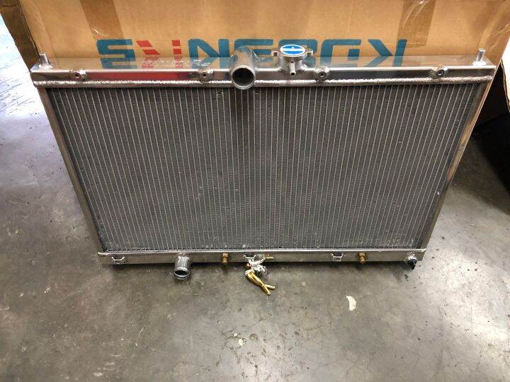 Synergy aluminium radiator for proton waja 4g18 | Lazada