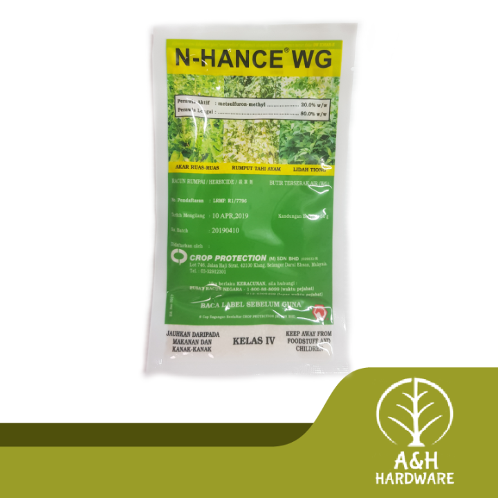 A&H N-Hance Campuran Racun Rumpai Herbicides Weed Killer Gardening ...
