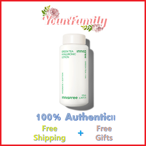 [Innisfree] Green Tea Hyaluronic Lotion 170ml | Lazada