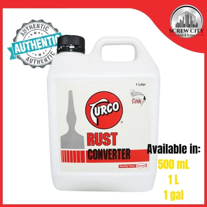 Henkel Turco Rust Converter (1/2 LITER & 1 LITER) | Lazada PH