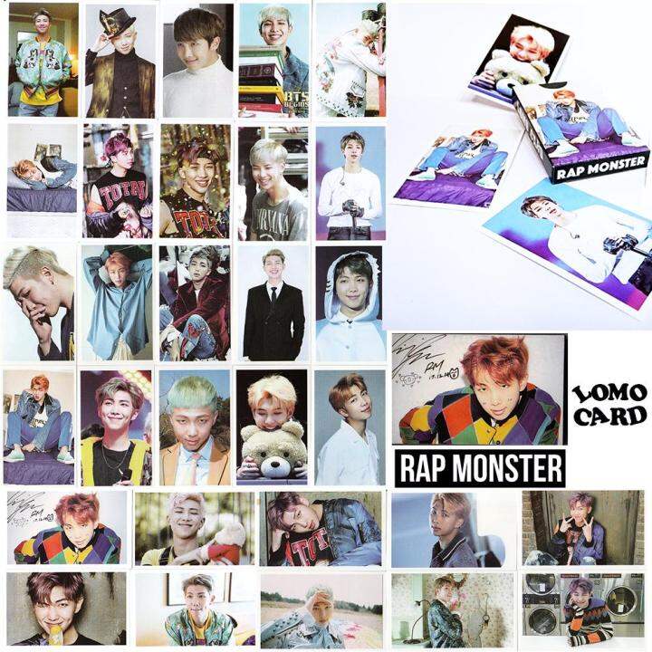 Lomo Card RAP-MONSTER 30 Pcs โลโม่การ์ด Box Set | Lazada.co.th