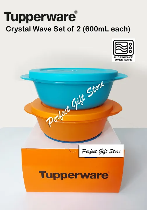 Original Tupperware Crystal Wave Set | Lazada PH