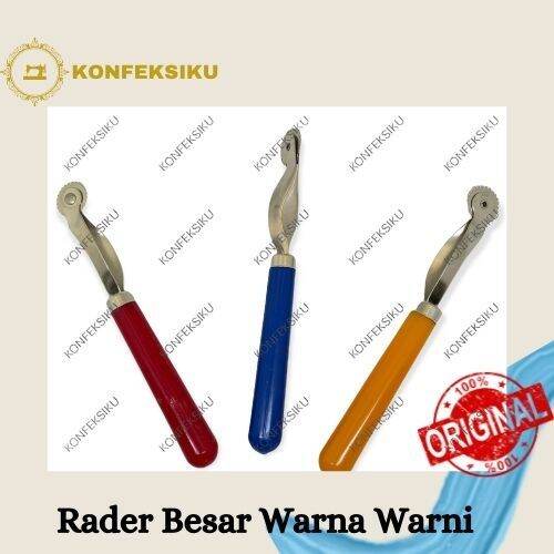 Rader gerigi - Round Tracing Wheel - Alat Penanda Bahan / ALAT POLA ...
