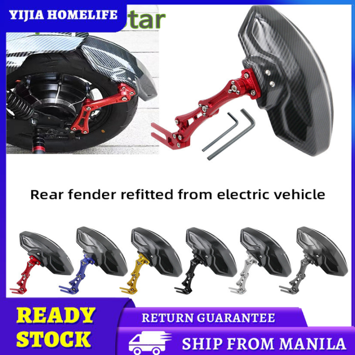🔝【Local delivery】NIU Motorcycle Universal Rear Fender Tire Hugger Mud ...