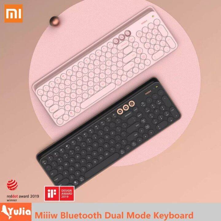 Xiaomi Miiiw Bluetooth Dual Mode Keyboard MWBK01 2.4GHz Wireless ...