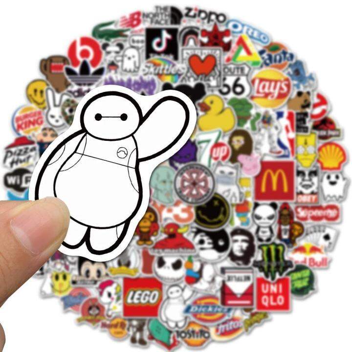 Contigo Tumbler Stickers Waterproof 100 pcs/50 pcs One Piece Sticker ...