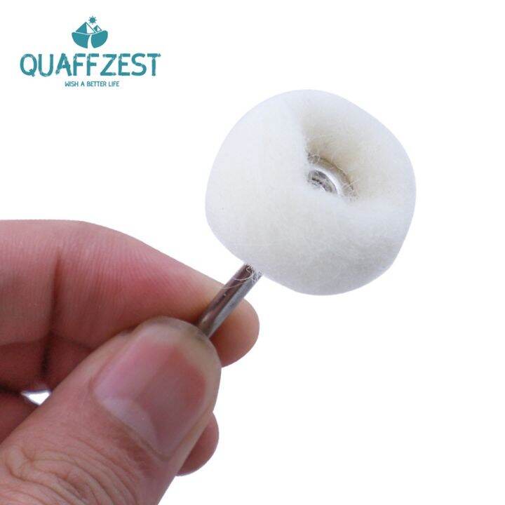 Felt Polishing Buff Wheel with Mandrel for 3mm Shank Dremel Rotary Tool ...