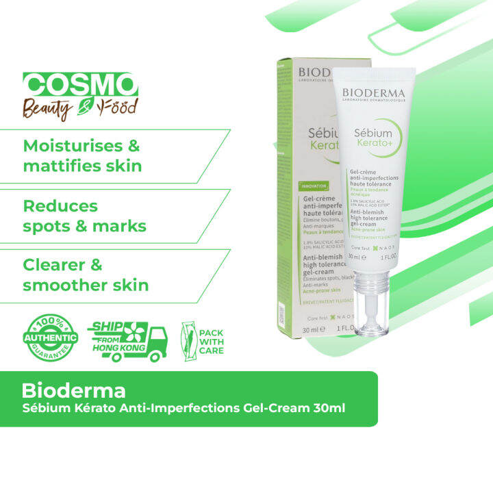 Bioderma Sébium Kérato Anti-Imperfections Gel-Cream 30ml [Anti-Blemish ...
