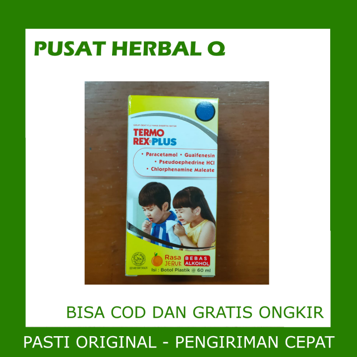 TERMOREX PLUS 60ML BATUK FLU PARACETAMOL ANAK | Lazada Indonesia
