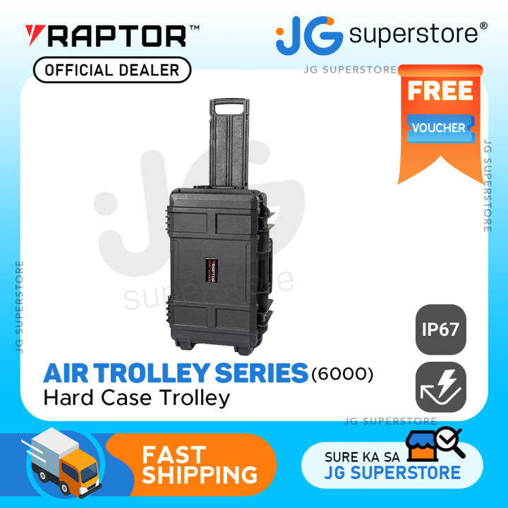 Raptor 6000 Air Trolley Series 2-Wheeled Hard Case and Travel Luggage ...