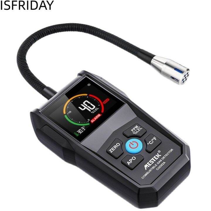 Household Gas Analyzer Combustible Gas Detector LCD Screen LPG Meter ...