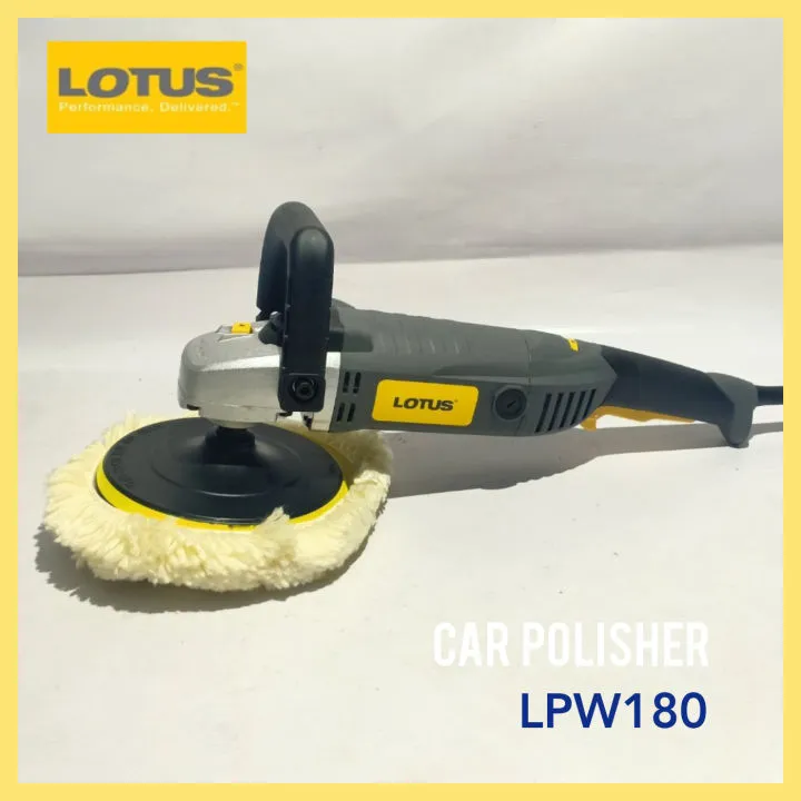 Lotus Car Polisher / Buffing Machine LPW180 1300W 180 mm | Lazada PH