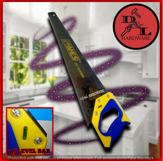 D-1908 SUNAMES 20'' HAND SAW WITH LEVEL BAR | Lazada PH