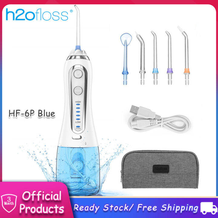 h2ofloss Cordless Water Flosser IPX7 Waterproof Oral Dental Irrigator ...