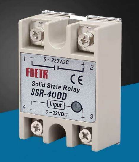 Solid state relay โซลิดสเตรีเลย์โมดูล SSR-25DD 25A ,SSR-40DD 40A ,SSR 10-80DD DC control DC ...