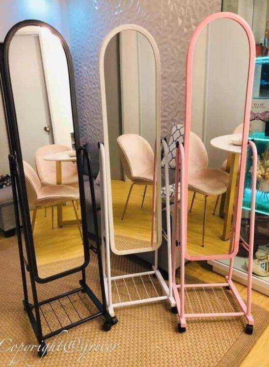 LARGE CLASSIC WHOLE BODY MIRROR WITH STAND AND WHEELS | Lazada PH