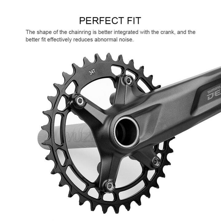 Shimano DEORE 11S 96BCD/64BCD Round Chainring 26-36T 32/34/36T For M7000 M8000 M4100 M5100/MT510 ...