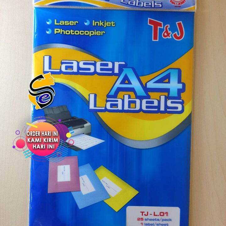 Sticker / Label T&J Tom & Jerry Ukuran A4 | Lazada Indonesia