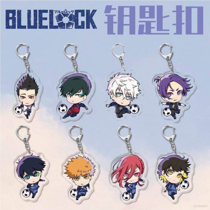 Yb2 พวงกุญแจล็อคอะคริลิค ลายการ์ตูนอนิเมะ Yoichi Bachira สีฟ้า BY2 ...