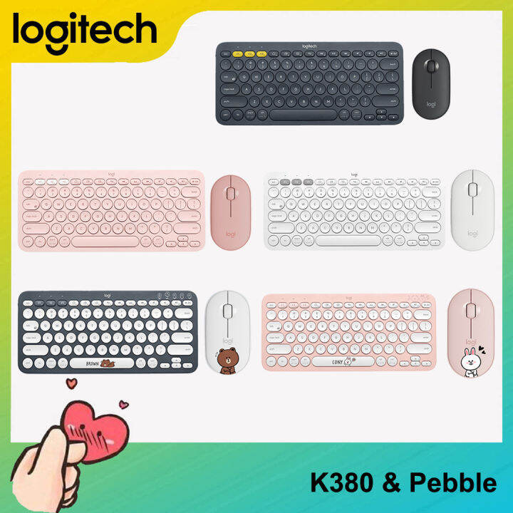 [ready To Ship] Logitech K380 Bluetooth Multi Device Wireless Keyboard