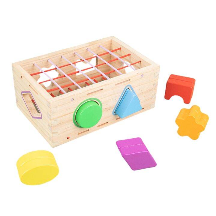 Child Blocks Shape Sorter Toy Color Recognition Shape Toys Original ...