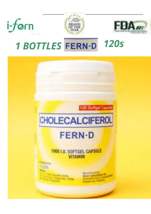 ORIGINAL FERN D (120 Softgels) | Lazada PH