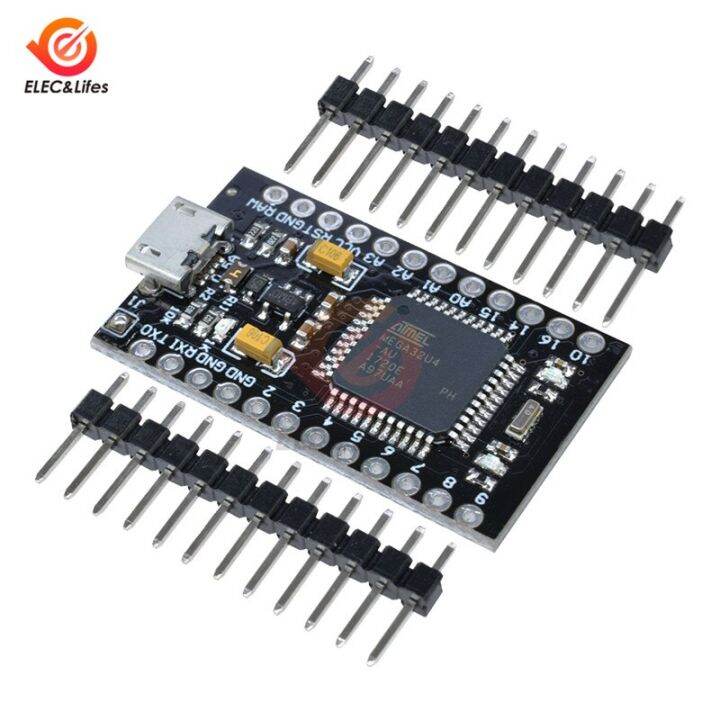 Pro Micro Atmega32u4 5v 16mhz Module Usb Controller Board For Arduino ...