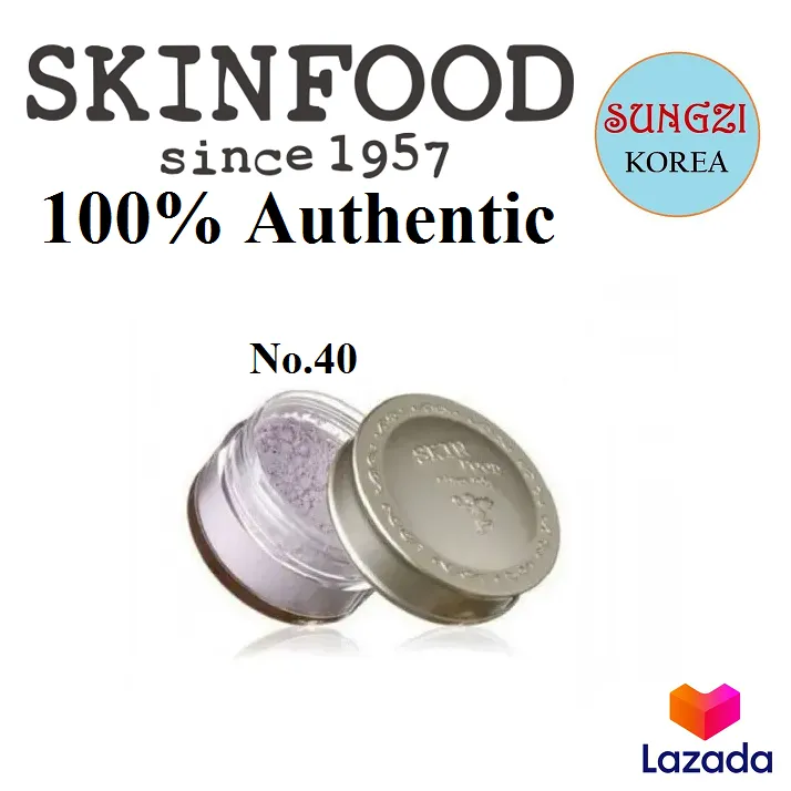 SKINFOOD Buckwheat Loose Powder #40 (Lavender/Grape) 23g Korean ...