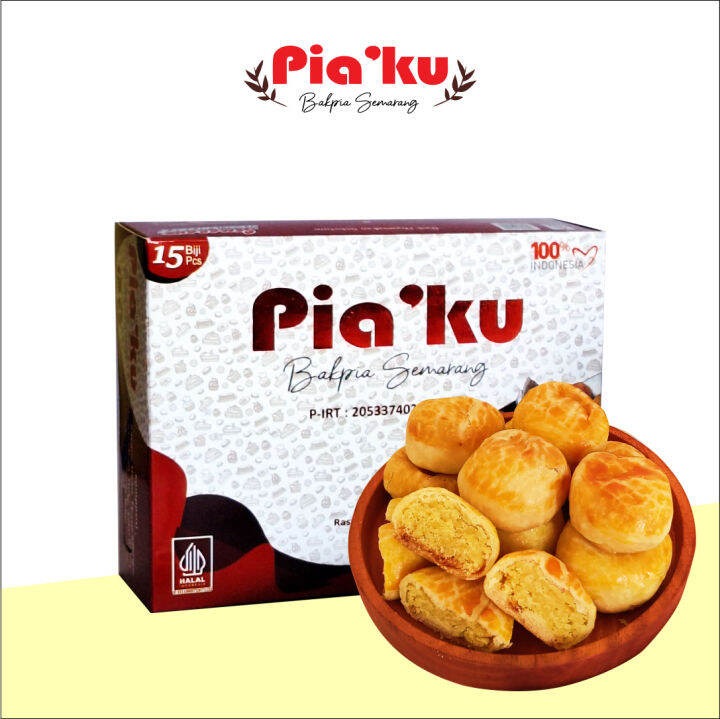Bakpia Piaku Semarang - Kemasan Premium Isi 15 Pcs | Lazada Indonesia