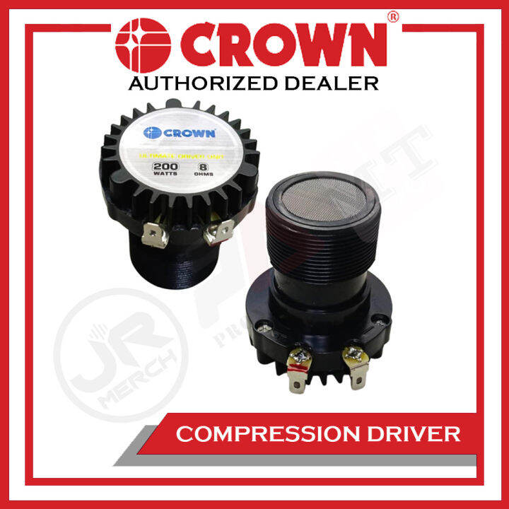 Crown UT-200 8 ohms 200 watts Ultimate Driver Unit Tweeter | Lazada PH
