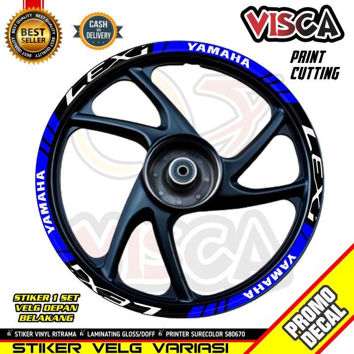 Stiker Velg - Sticker Velk - Stiker Cutting Velg - Stiker Velk Motor ...