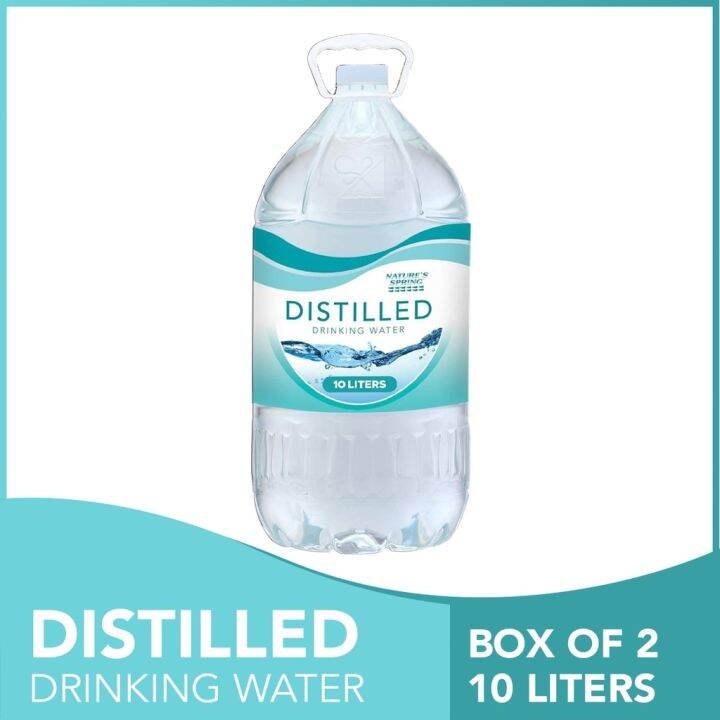 quality Nature's Spring Distilled Water 10 Liters | Lazada PH