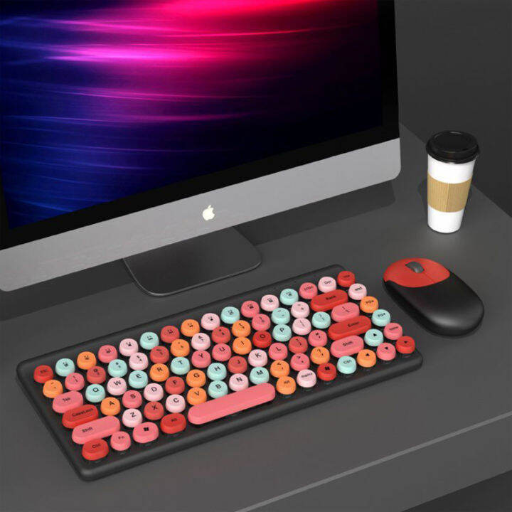 Mini 2.4G Wireless Keyboard And Mouse Set Wireless Space-saving Mixed ...