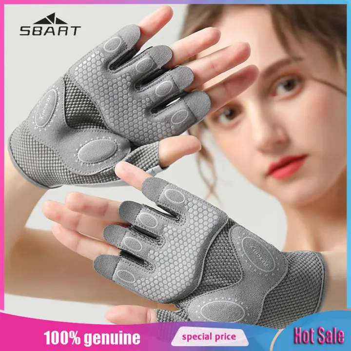 SBART ถุงมือกีฬาใหม่โยคะ/ฟิตเนส/ออกกำลังกาย/กันลื่น/ดูดซับแรงกระแทก ...