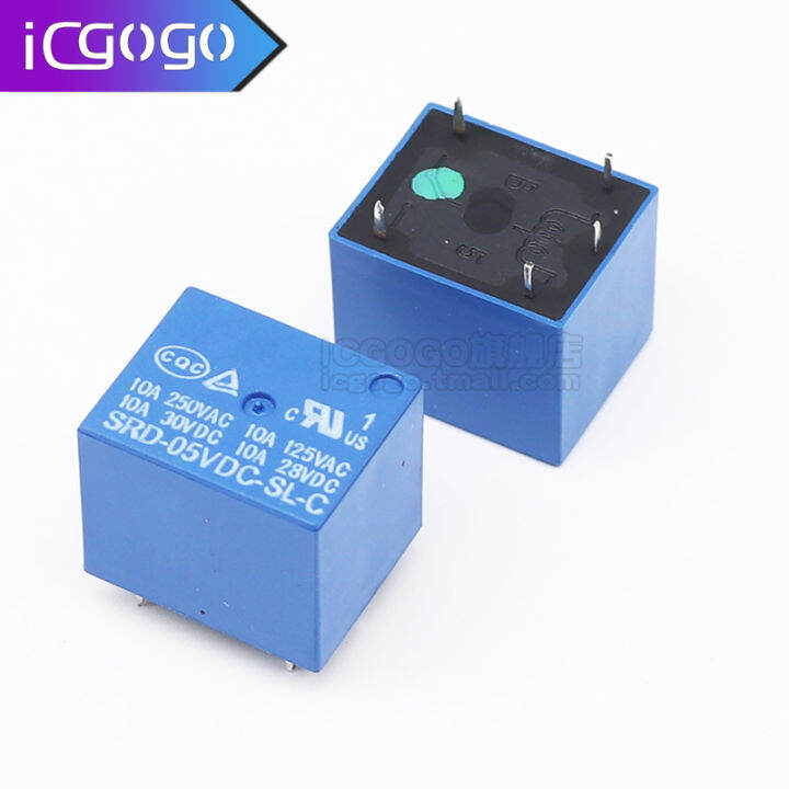 Home appliance control relay SRD-3V/5V/6V/9V/12V/24V/48VDC-SL-A/C 4/5 ...