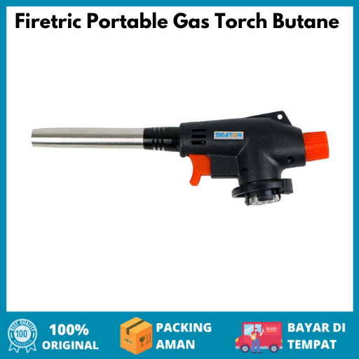 Kepala Gas Butane Cyclone Flame Torch Jet Fire Gun / Gas Torch Super ...