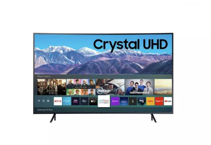 SAMSUNG Crystal UHD 4K Smart TV 43 นิ้ว รุ่น UA43AU8100K รีโมท 2ตัว ...