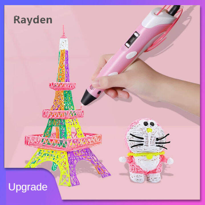 3D Pen DIY 3D Printer Pen Drawing Pens Best for Kids with ABS Filament ...