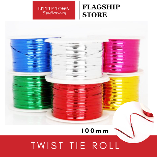 Metallic Twist Tie Wire 100 Yard/Roll | Lazada PH