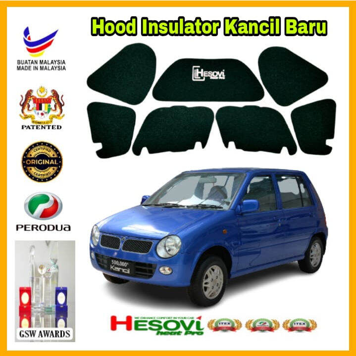 Perodua Kancil Baru-Original Bonnet / Hood Insulator (Hesovi) For ...