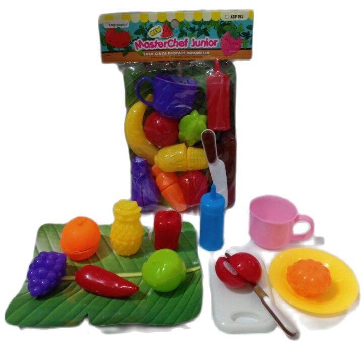 COD MAINAN BUAH BUAHAN + TALENAN LENGKAP DENGAN PISAU GELAS DAN TTS ...