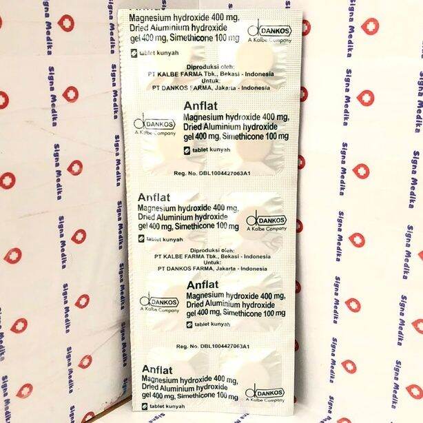 Anflat Strip Isi 10 Tablet - Obat Sakit Maag | Lazada Indonesia