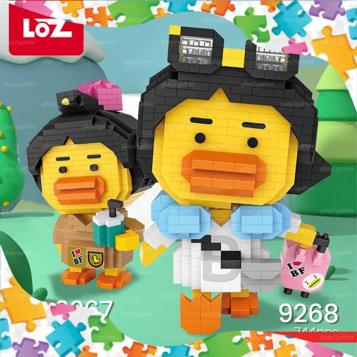 LOZ IDEAS Mini Block iBLOCK FUN 9267 / 9268 B Family Bubble Tea ...