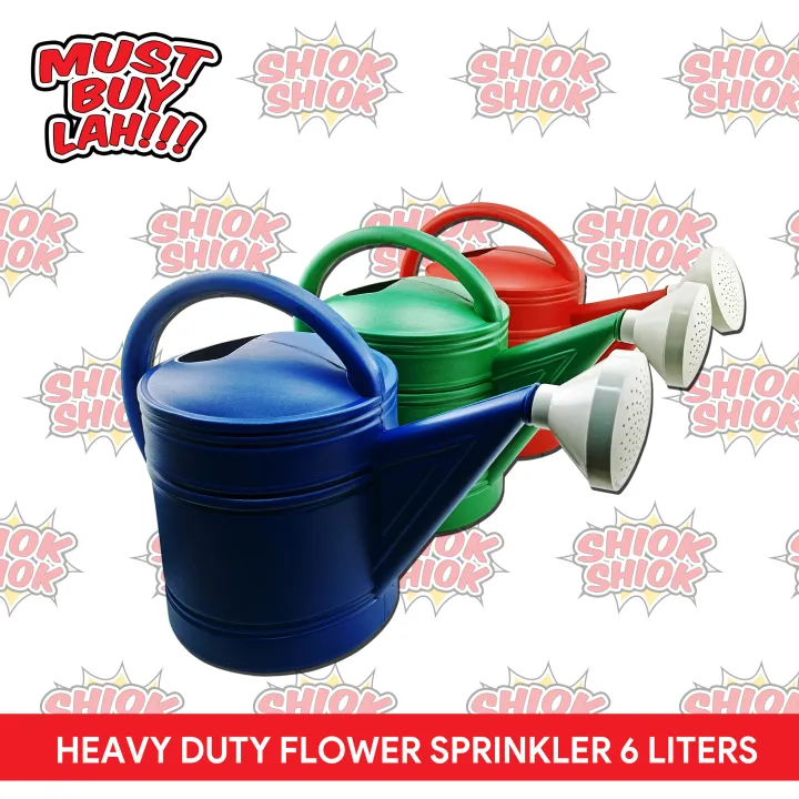 MustBuyLah Medium 6L Flower Sprinkler Lagadera Regadera Heavy Duty ...