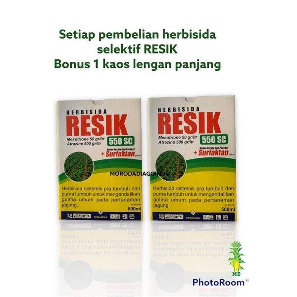 HERBISIDA SELEKTIF JAGUNG RESIK 550 SC- OBAT RUMPUT/SUKET AMPUH 500 ML ...