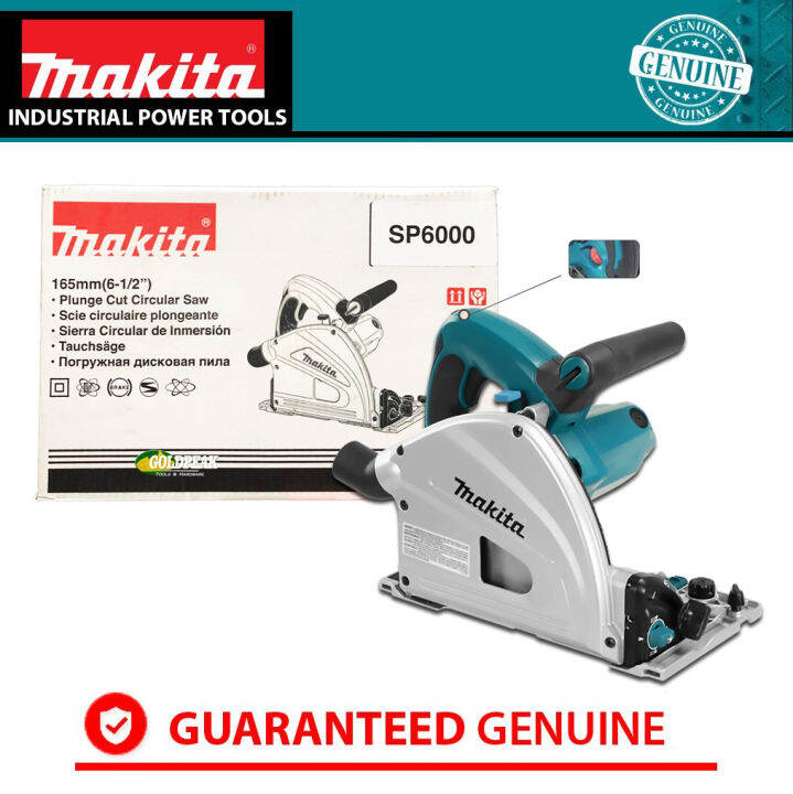 Makita SP6000 Plunge Cut Circular Saw / Tracksaw •khm megatools ...