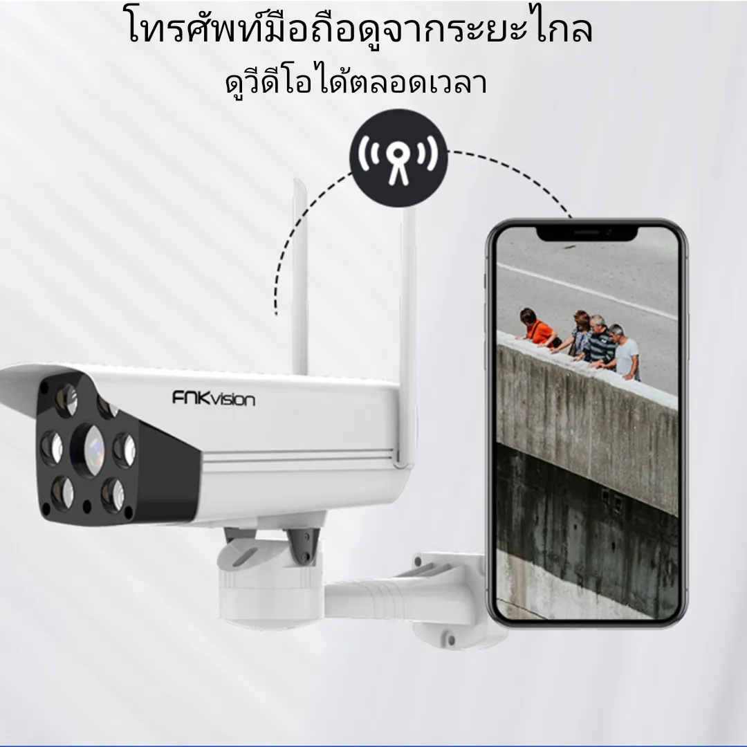 FNKvision กล้องวงจรปิดไร้สาย IP Camera กล้องวงจรปิด FHD 1080P 2 ล้าน ...