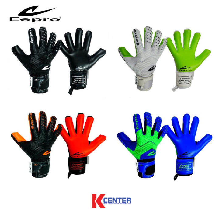 Eepro ถุงมือผู้รักษาประตู รุ่น EG1047R มี finger save Goalkeeper ...