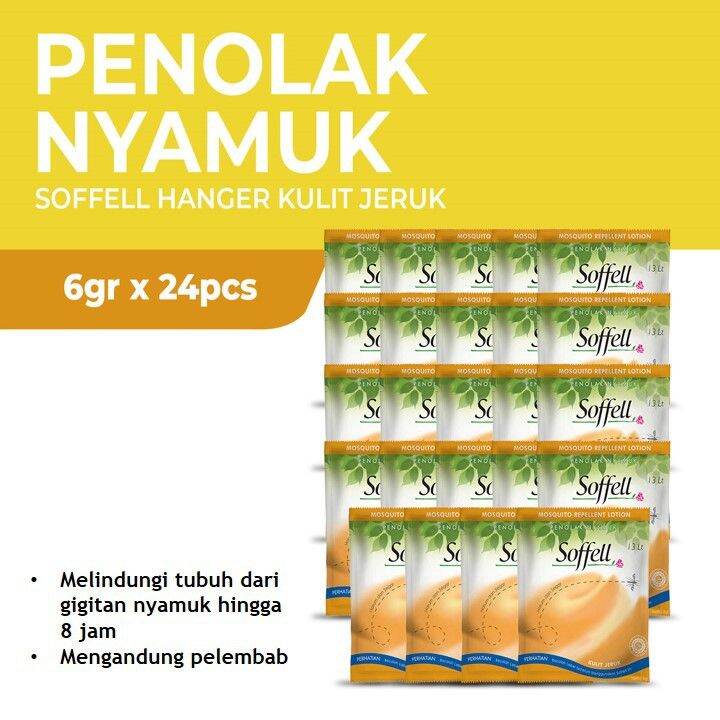Soffel Lotion Sachet Anti Nyamuk Serangga | Lazada Indonesia